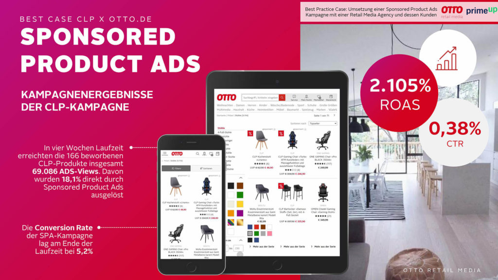 Erfolg mit Sponsored Product Ads – auf OTTO.de | PrimeUp